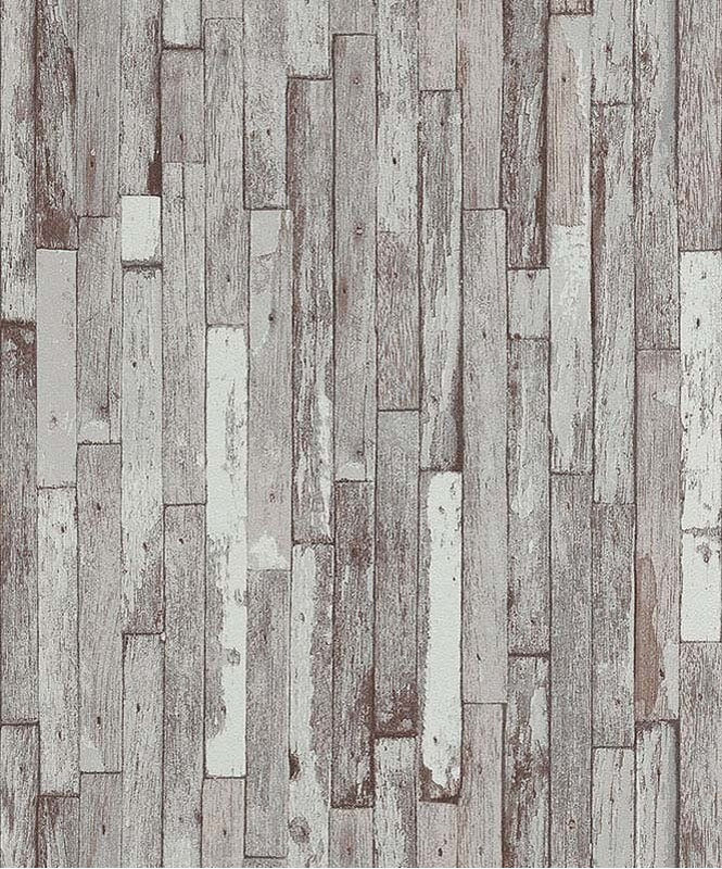 Brix Unlimited Wood Stone Wallpaper Roll, Modern Urban Chic Wall Decor ...