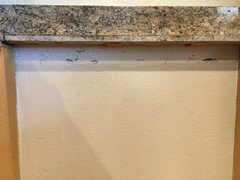 How to remove granite strip behind slide-in range? | Houzz Forum