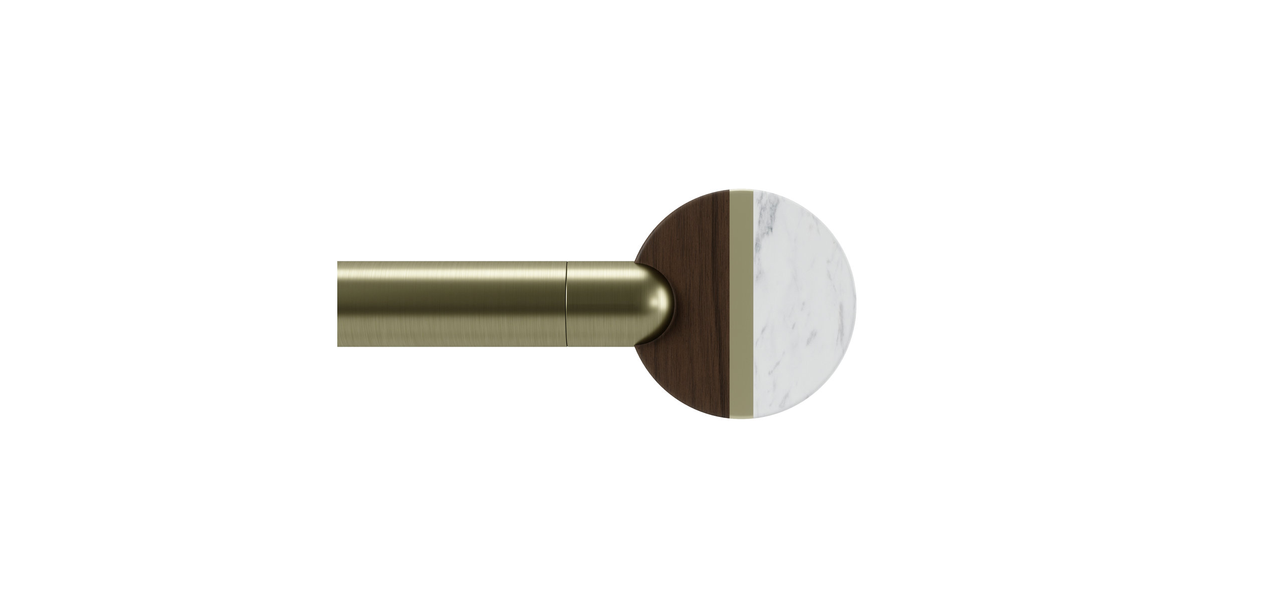 Umbra Lolly 1" Curtain Rod, 72-144" - Transitional - Curtain Rods - by ...