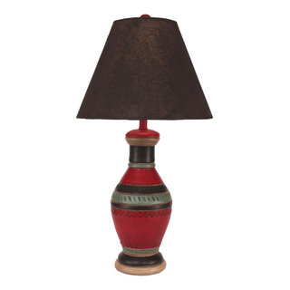 Southwest Ranchero Pot Table Lamp - Southwestern - Table Lamps - by ...