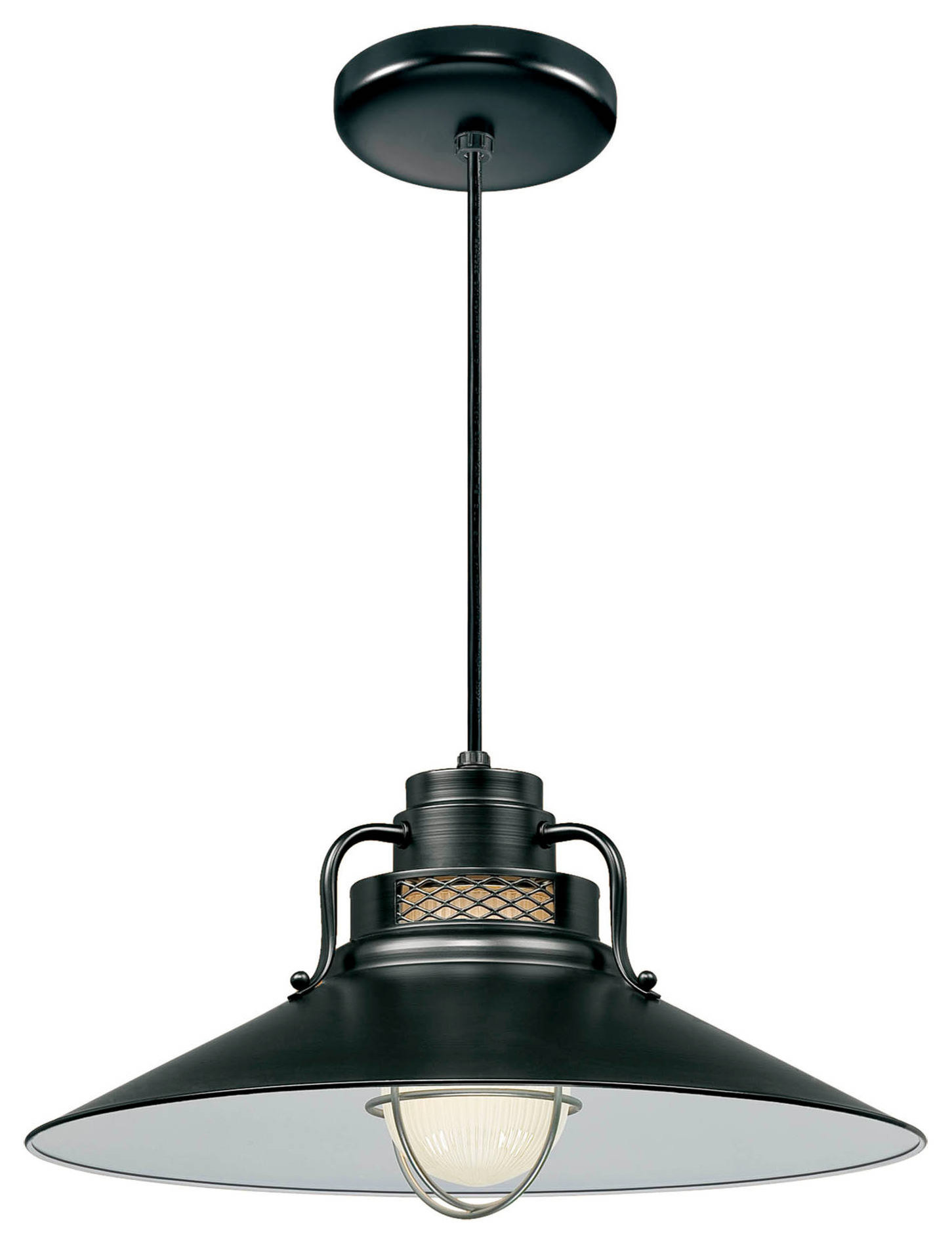 Millennium 18" Corded Railroad RLM Pendant - Beach Style - Pendant ...
