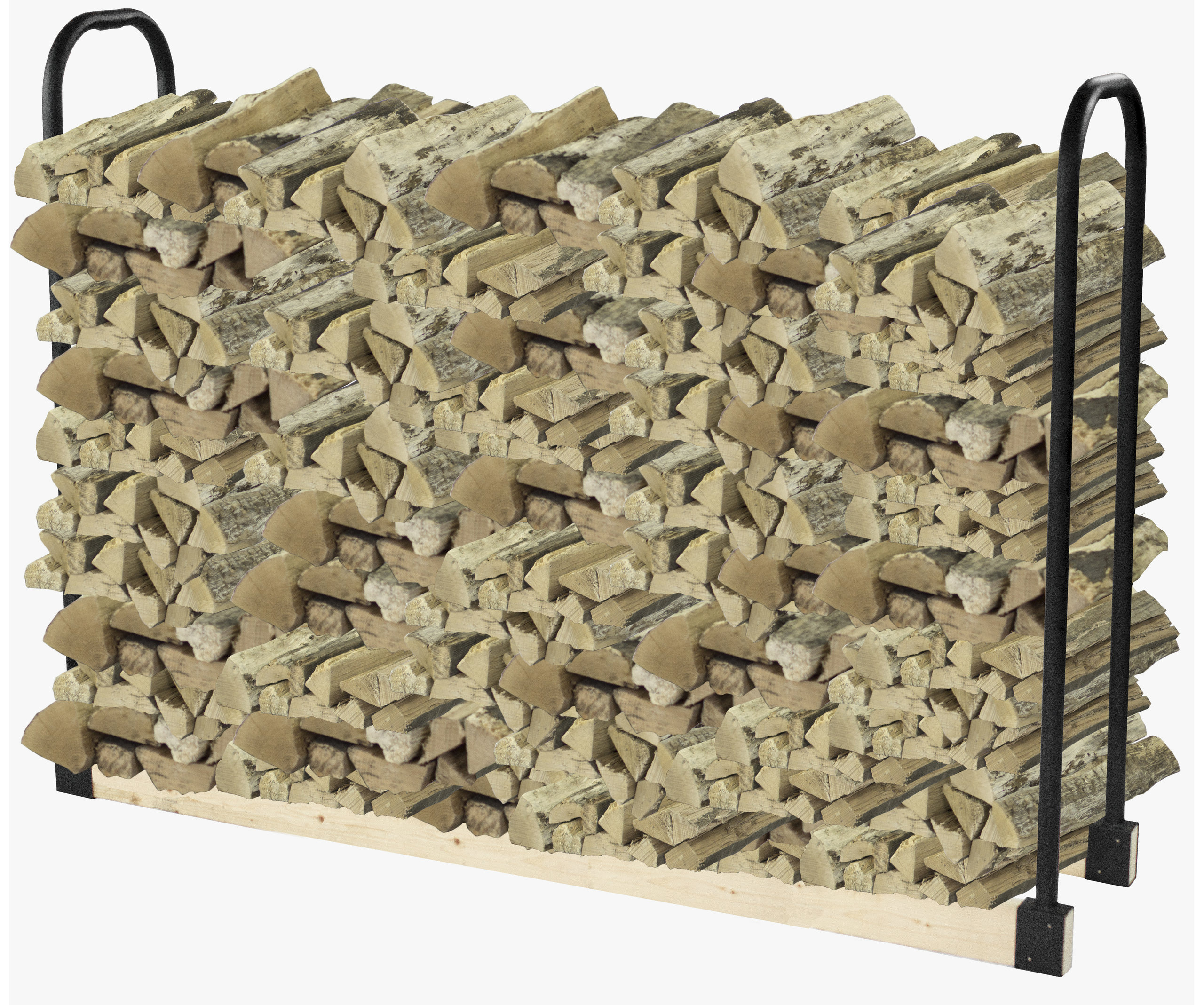 Adjustable Log Rack - Transitional - Firewood Racks - by GHP GROUP, INC ...