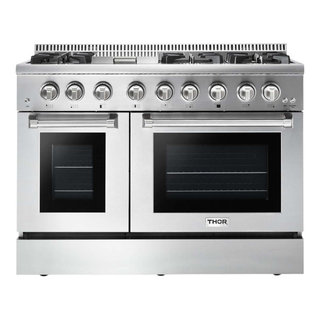 6-Burner Sealed Professional H-Series Dual Fuel Range, 48 ...
