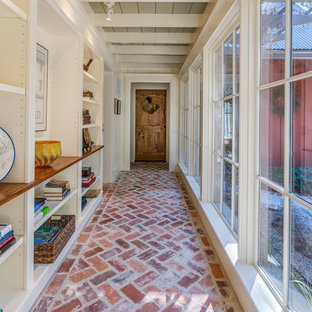 75 Beautiful Brick Floor Hallway Pictures & Ideas | Houzz