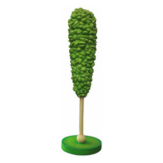 7' Green Rock Candy Tree - Contemporary - Holiday Accents And Figurines ...