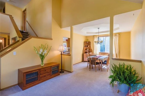 90s Wood Trim and Cabinets