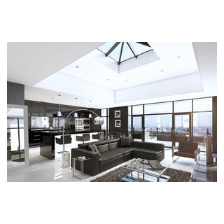 Modani Homes - Contemporary - Living Room - Miami - by Modani Furniture ...