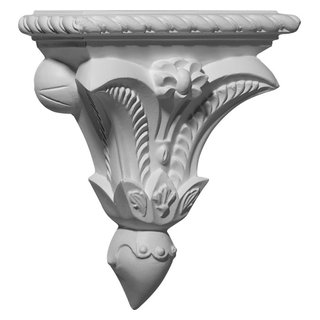 7 3/8"W x 3 1/4"D x 8 3/4"H Pompeii Corbel - Traditional - Corbels - by ...