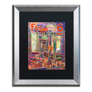 Josh Byer 'Exhibition No 1' Art, 16"x 20" - Contemporary - Prints And ...