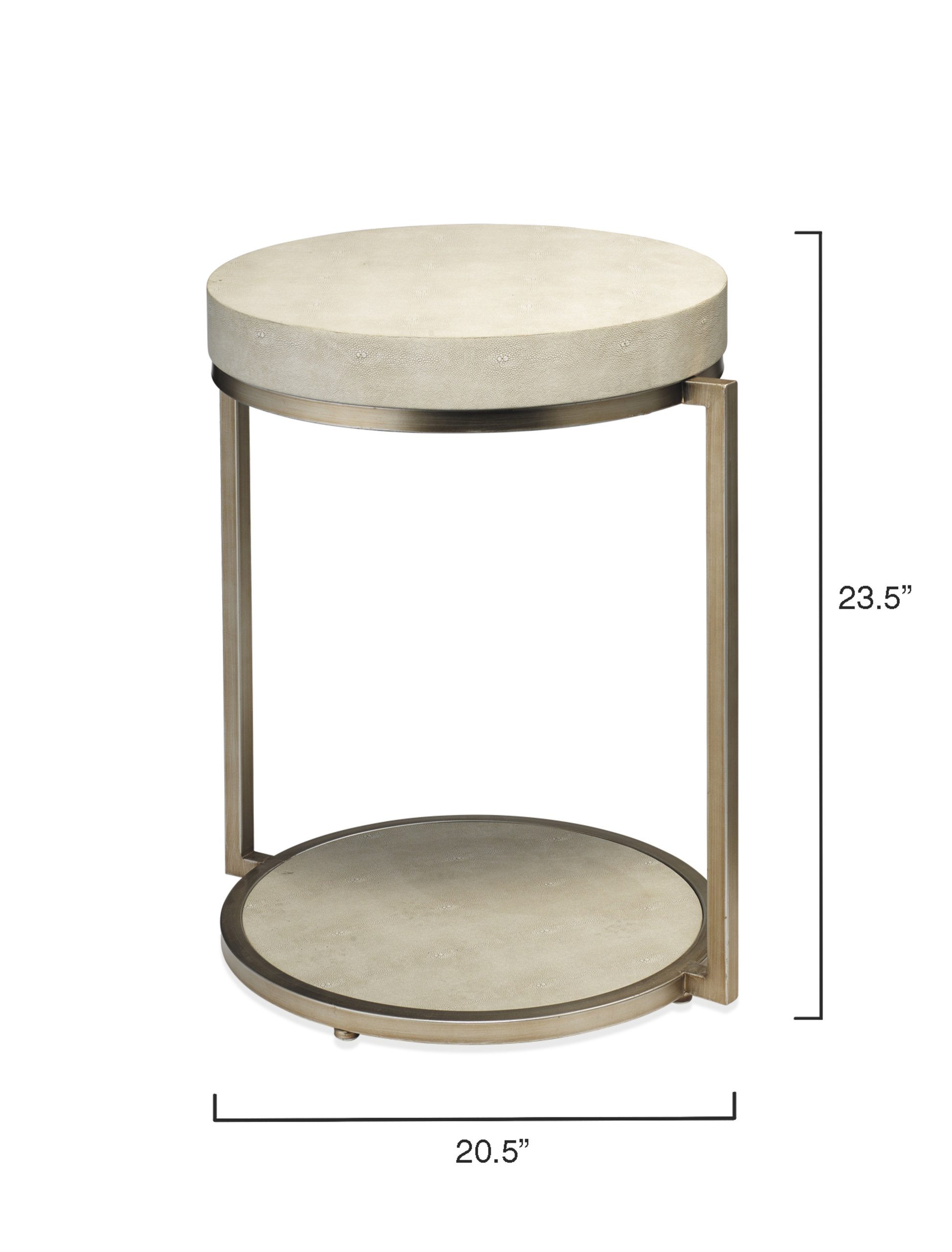 Chester Round Side Table - Contemporary - Side Tables And End Tables ...