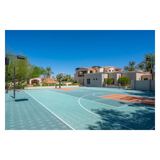Backyard Basketball Court - Modern - House Exterior - Phoenix - by ...