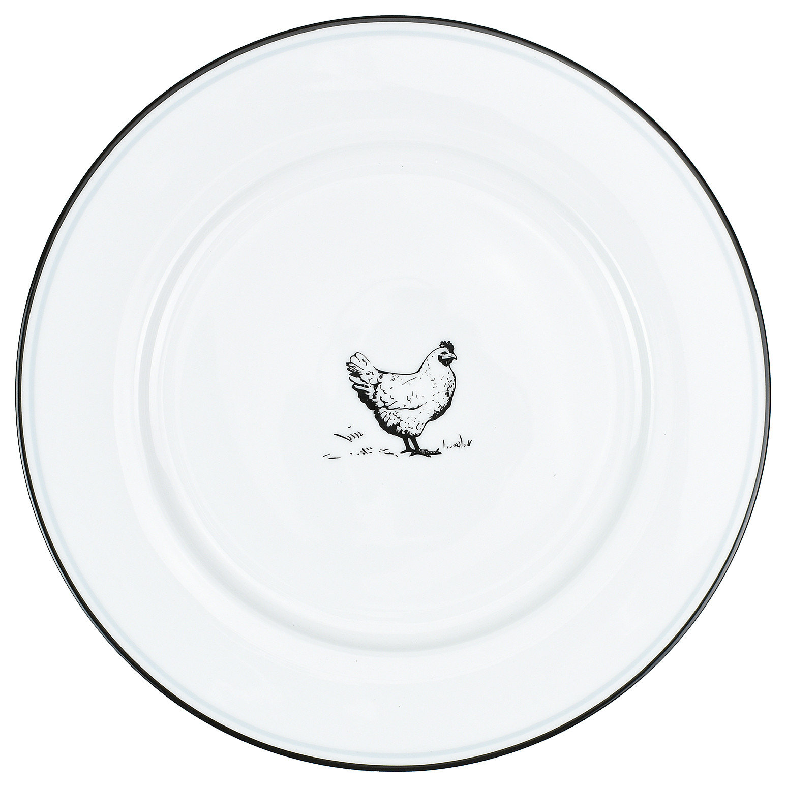 Sheep Dinner Plates Set of 4, Rooster - Farmhouse - Dinner Plates - by ...