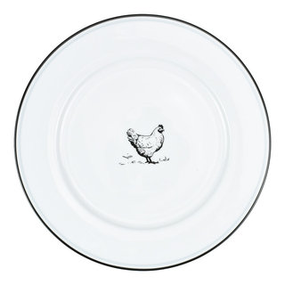 Sheep Dinner Plates Set of 4, Rooster - Farmhouse - Dinner Plates - by ...