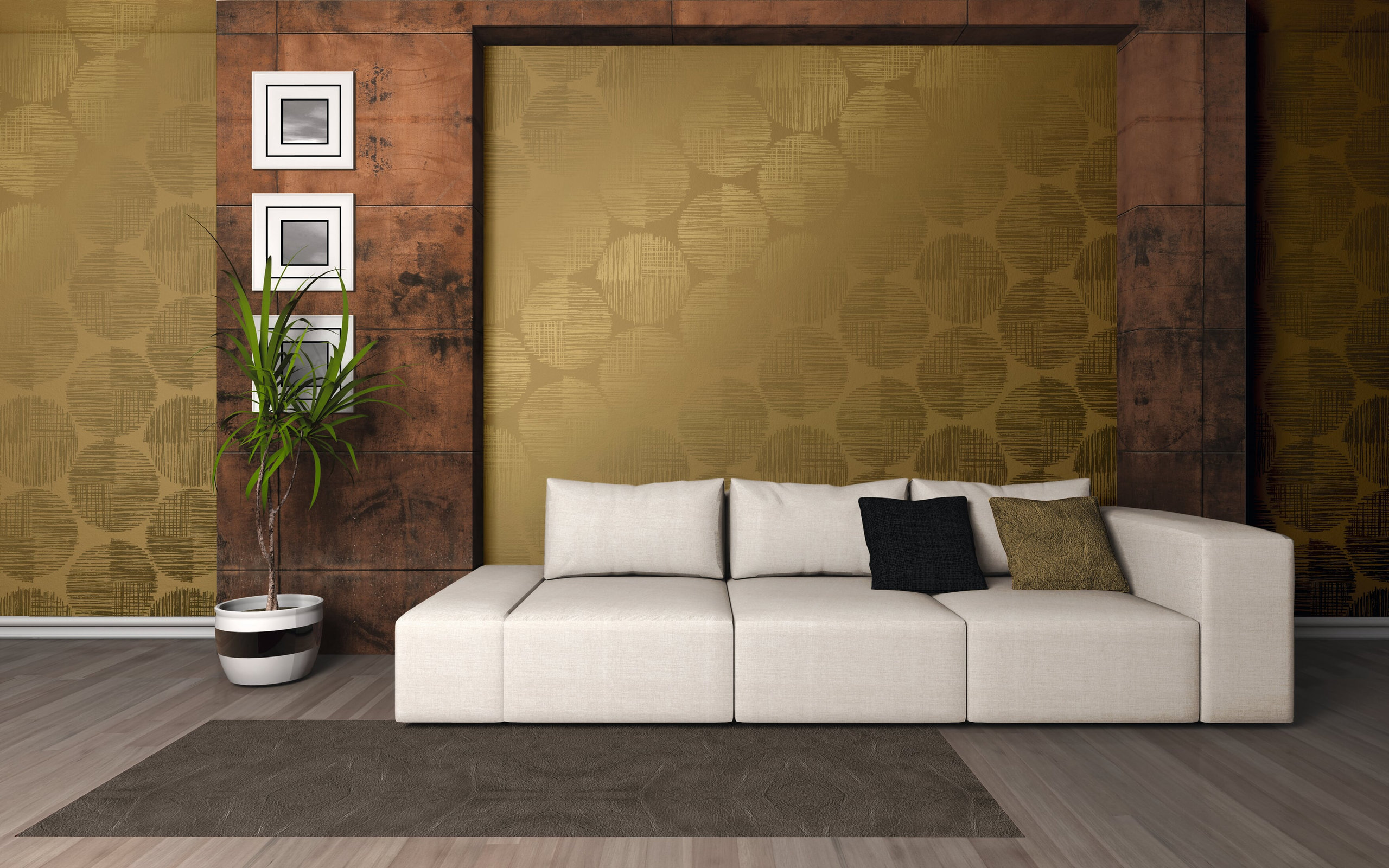 Spot 3, A Hint of Elegance Wallpaper Roll, Modern Wall Decor Accent ...