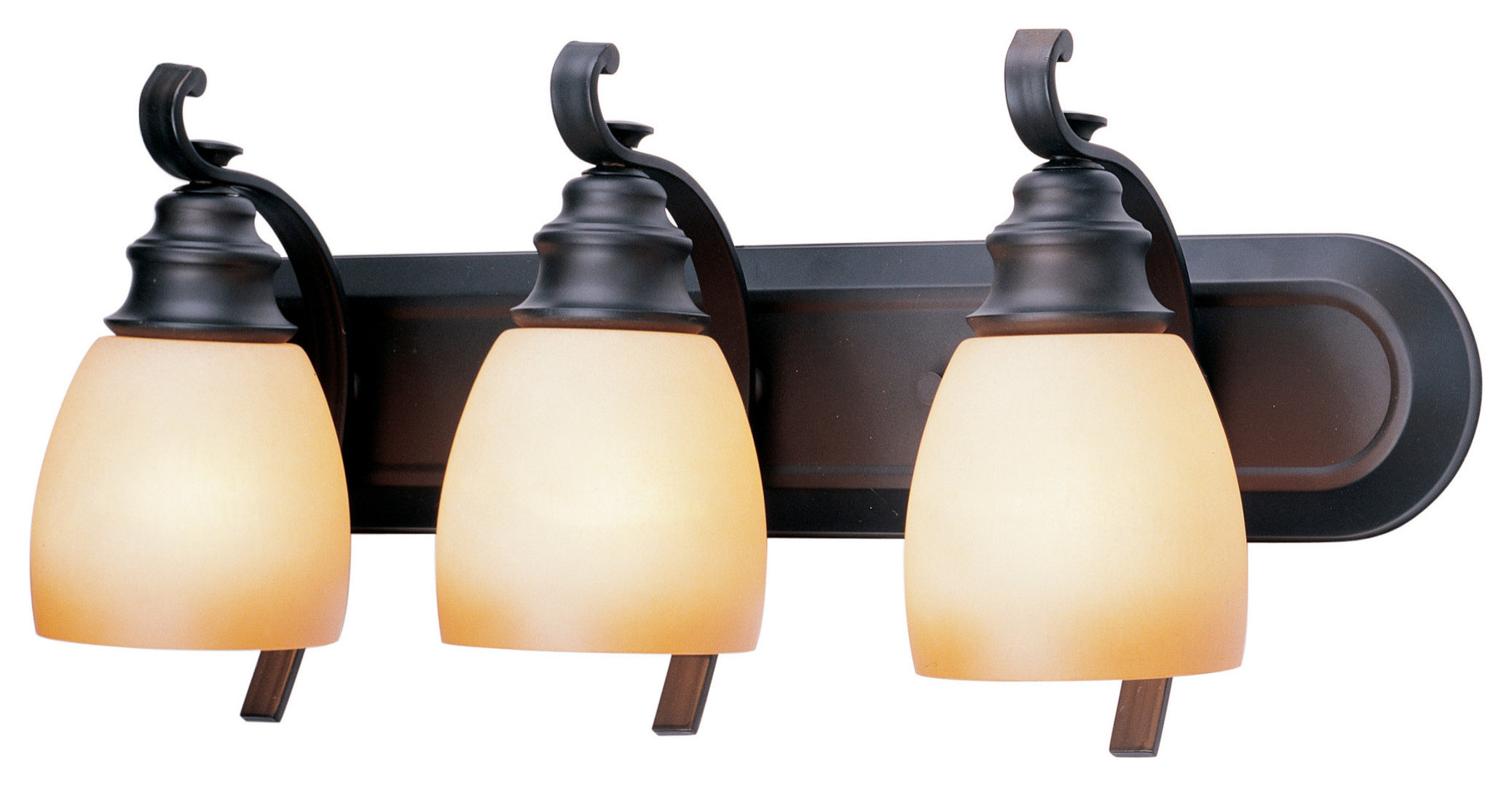 Volume Lighting V4153 Rainier 3 Light 24"W Bathroom Vanity Light ...