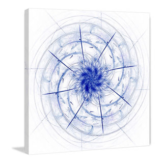 "Uplifting Demon Square" Painting Print on Canvas, 40"x40 ...