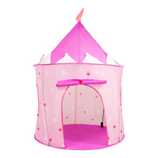 Kids Play Tent, Castle Pop Up Playhouse Hut Foldable, Carrying Bag ...