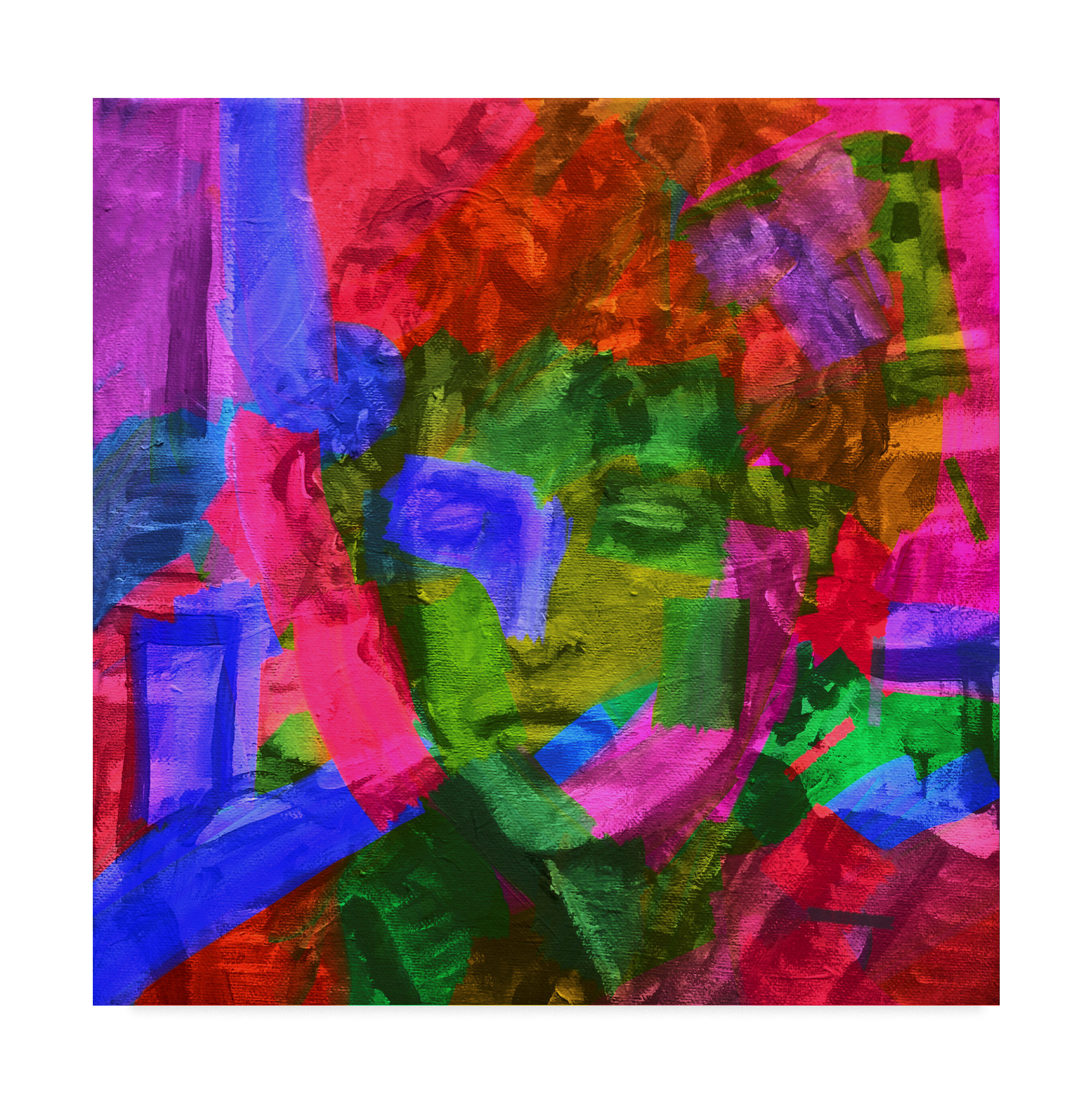 Howie Green 'Bob Dylan' Canvas Art, 24"x24" - Midcentury - Prints And Posters - by Trademark ...