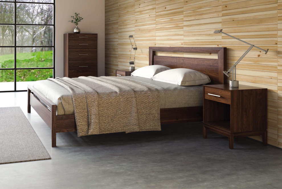 Mansfield 40" high Bed, Queen - Transitional - Platform Beds - by ...