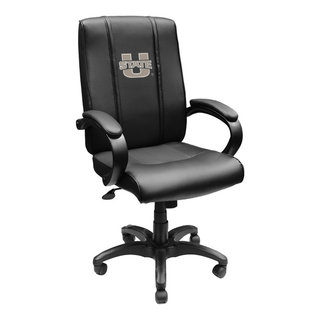Utah State Aggies Executive Desk Chair Black - Contemporary - Office ...