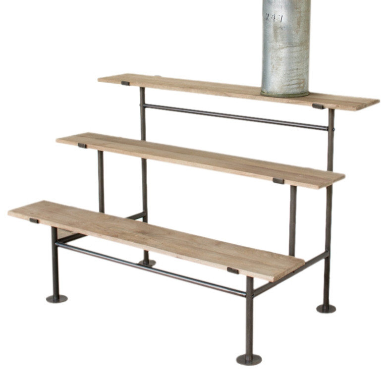 Three Tier Display Unit - Industrial - Display And Wall Shelves - by ...