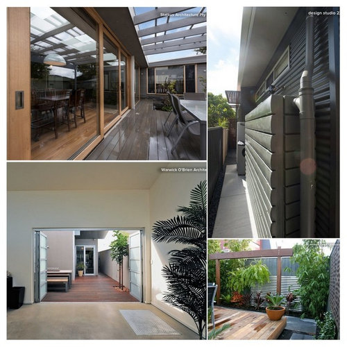 Best way to hide a water tank? | Houzz AU