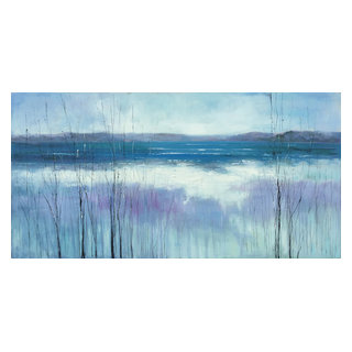 "Blue River" Oil Painting - Contemporary - Paintings - by Bayland ...