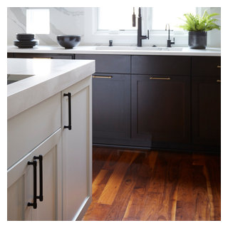 Color Block Kitchen - Transitional - Chicago - by Staci Munic Interiors ...