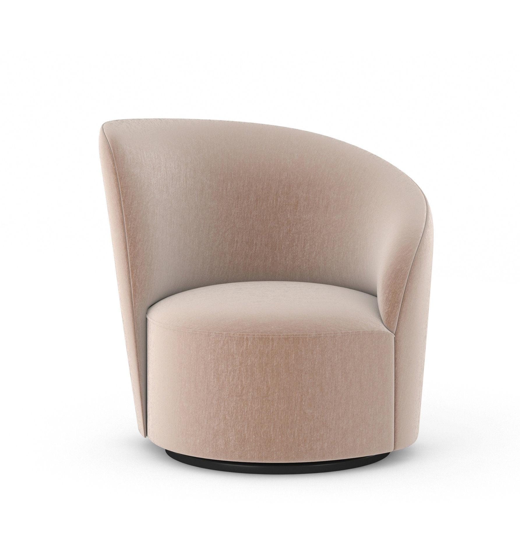 Whorl Raf Swivel Chair - Transitional - Armchairs And Accent Chairs - by Caracole | Houzz