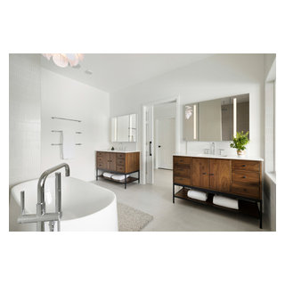 River House - Modern - Bathroom - Minneapolis - by Aulik Design Build ...