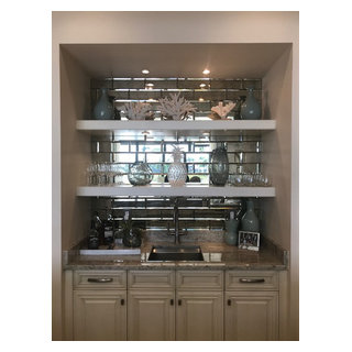 Antique Mirror Subway Tiles - Transitional - Other - by Builders Glass ...