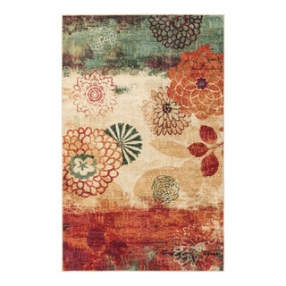 Mohawk Home Strata Pandora Multi, 7' 6"x10' - Contemporary - Area Rugs ...