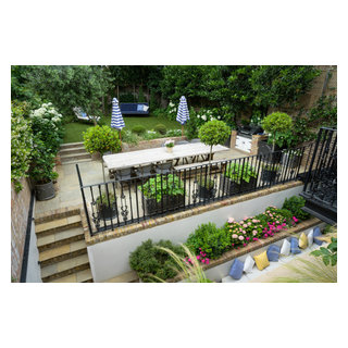 English garden in Central London - Traditional - Landscape - London ...