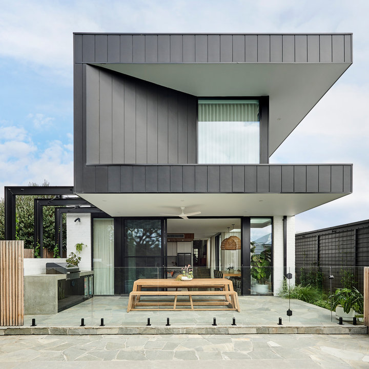 75 Beautiful Black House Ideas and Designs For Exterior - Houzz