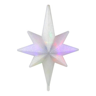 Winter Frost Battery LED Bethlehem Star Christmas Tree Topper ...