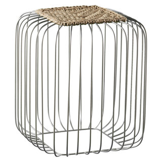 Kochi Jute Accent Table - Contemporary - Side Tables And End Tables ...