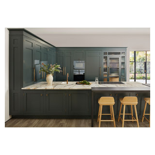 Studio Green - Transitional - Kitchen - Berkshire - by Snug Kitchens ...