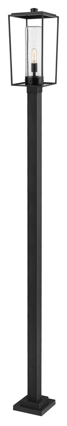Sheridan One Light Outdoor Post Mount, Black - Transitional - Post ...