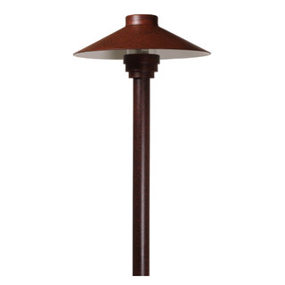 LED Landscape Light Large Hat BPL309 in Rust Finish - Transitional ...