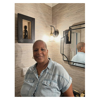 Stewart Powder Room -After - Contemporary - Powder Room - New York - by ...