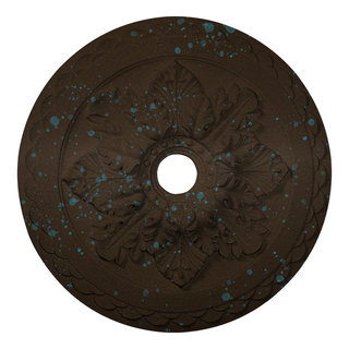 23 5/8"ODx3"IDx2"P Bordeaux Deluxe Ceiling Medallion - Traditional ...