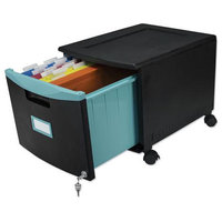 Single-Drawer Mobile Filing Cabinet - Transitional - Filing Cabinets ...