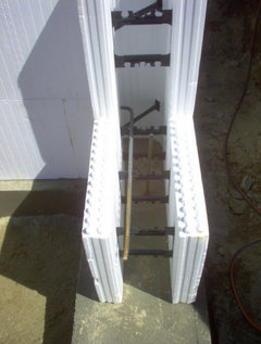 Foundation covering- brick ledge