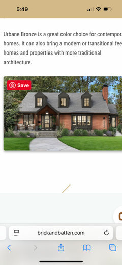 how to update our home without painting the brick