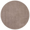 8' Beige Round Indoor Shag Rug - Contemporary - Area Rugs - by ...