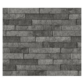 Stone Slate Gray Peel and Stick Rolled Backsplash, Swatch ...