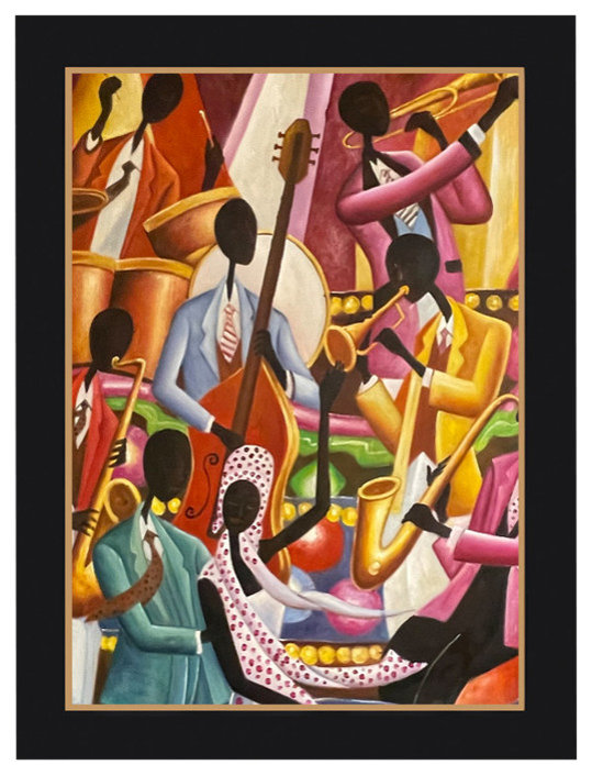 Music Handmade Wall Art Framed Museum Quality Wall Decor Size: 32x44 ...