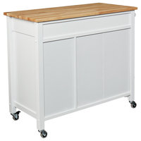 Maxine Kitchen Cart - Transitional - Kitchen Islands And Kitchen Carts ...