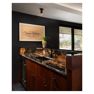 Olathe MCM - Midcentury - Home Bar - Kansas City - by Stumpff HomeWorks ...