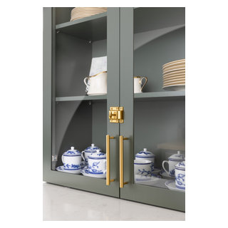 Green with Envy - Traditional - Kitchen - Detroit - by Yancy Kitchen ...